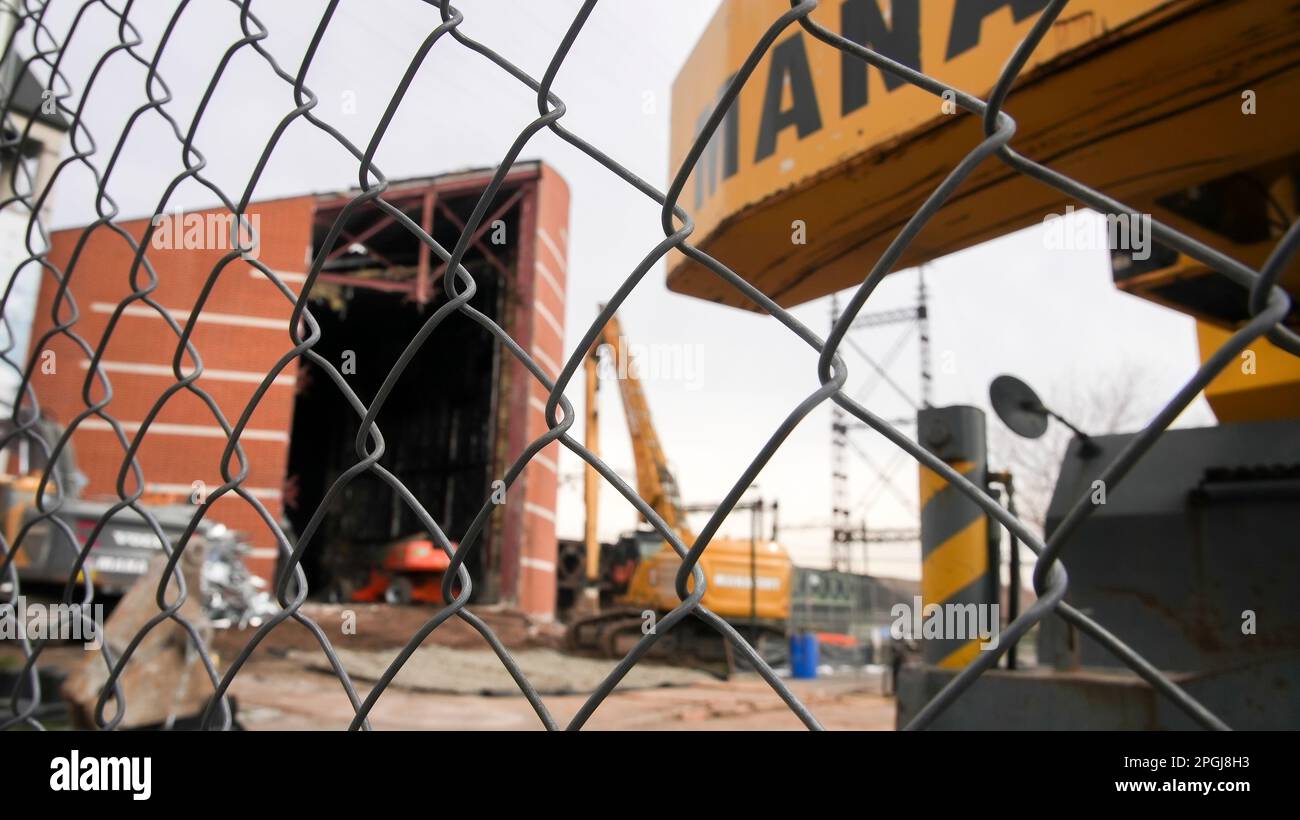 NORWALK, CT, USA - MARCH, 22, 2023: IMAX building at the Maritime ...
