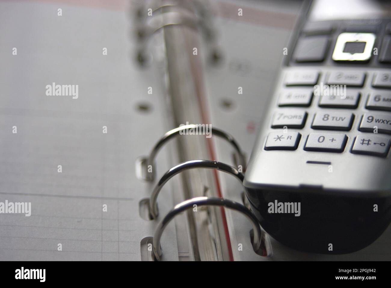 Telephone diary hi-res stock photography and images - Alamy