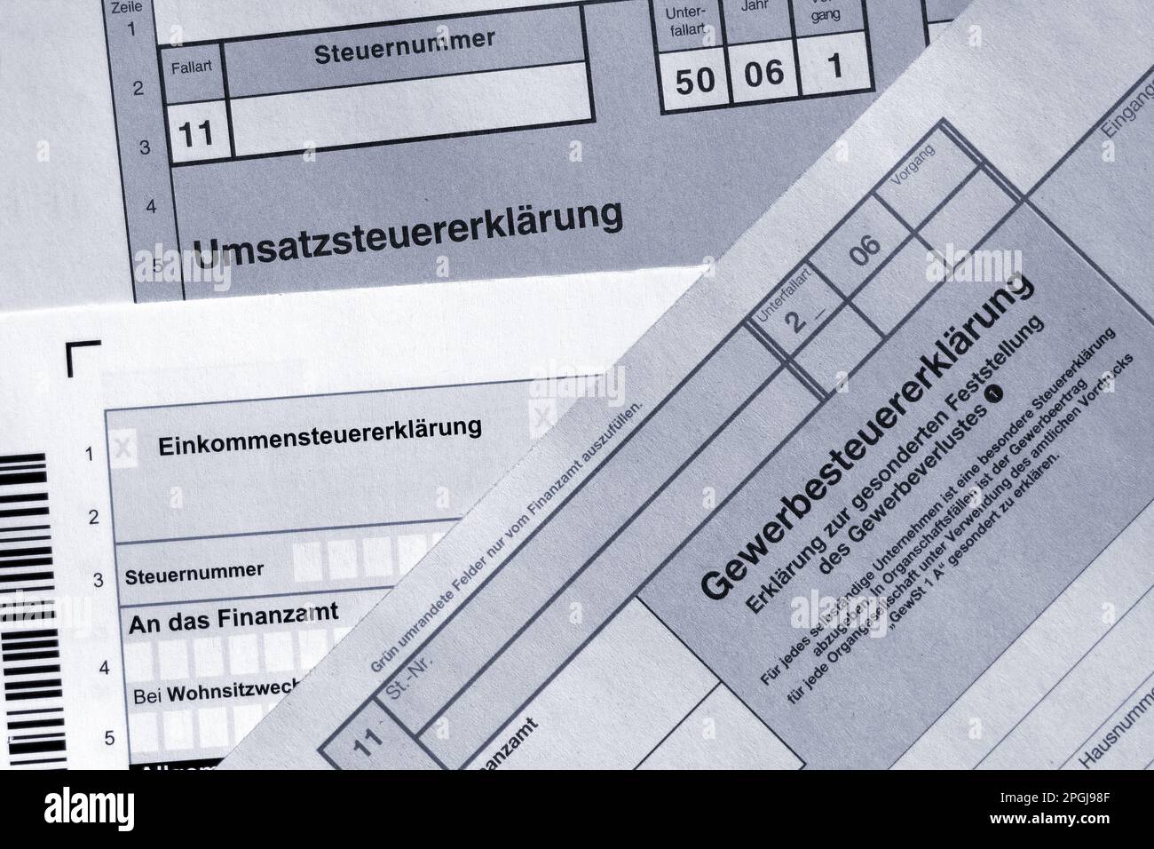 documents for income tax return Stock Photo - Alamy