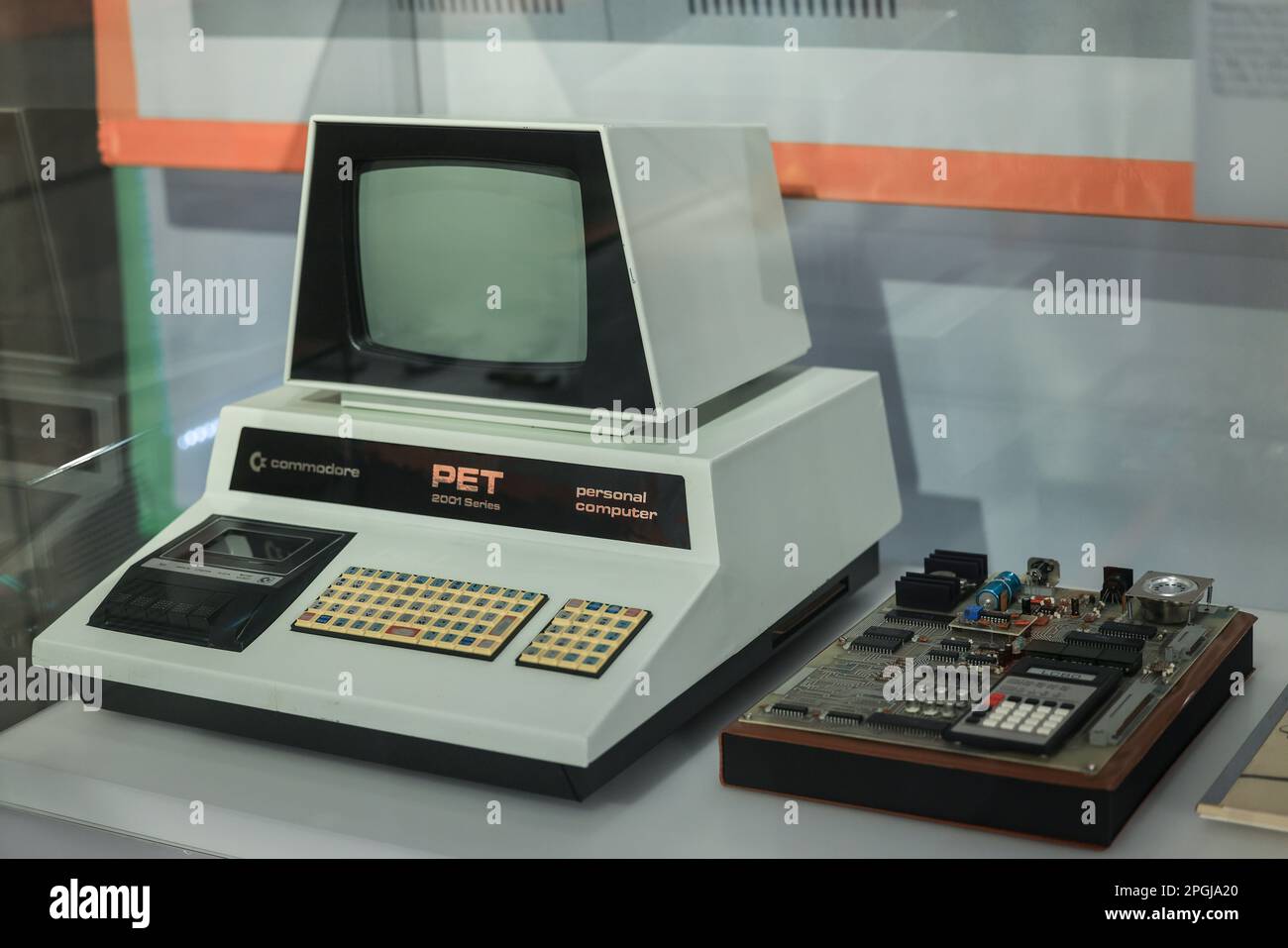 Bonn, Germany. 23rd Mar, 2023. A Commodore PET educational computer ...