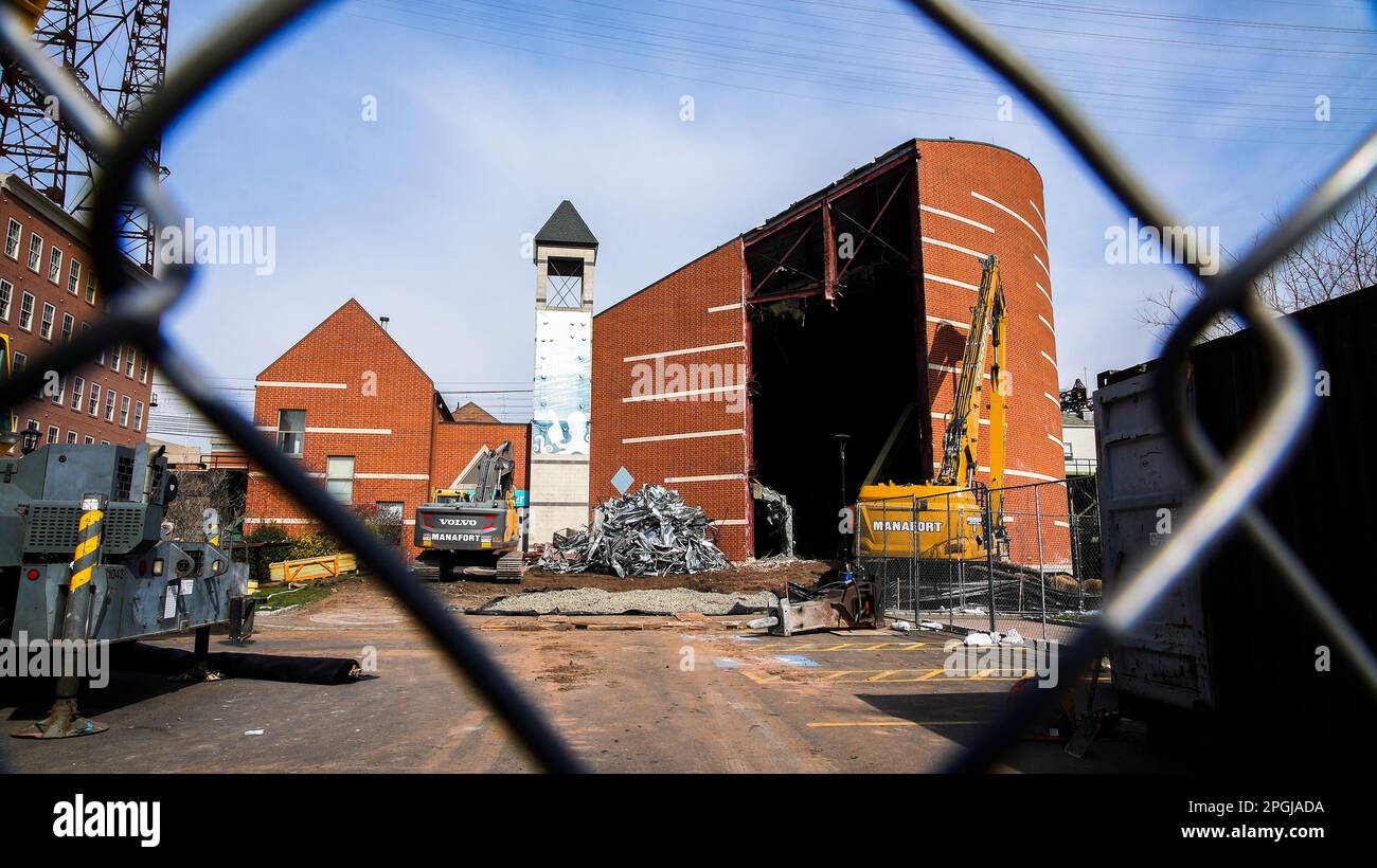 NORWALK, CT, USA - MARCH, 22, 2023: IMAX building at the Maritime ...