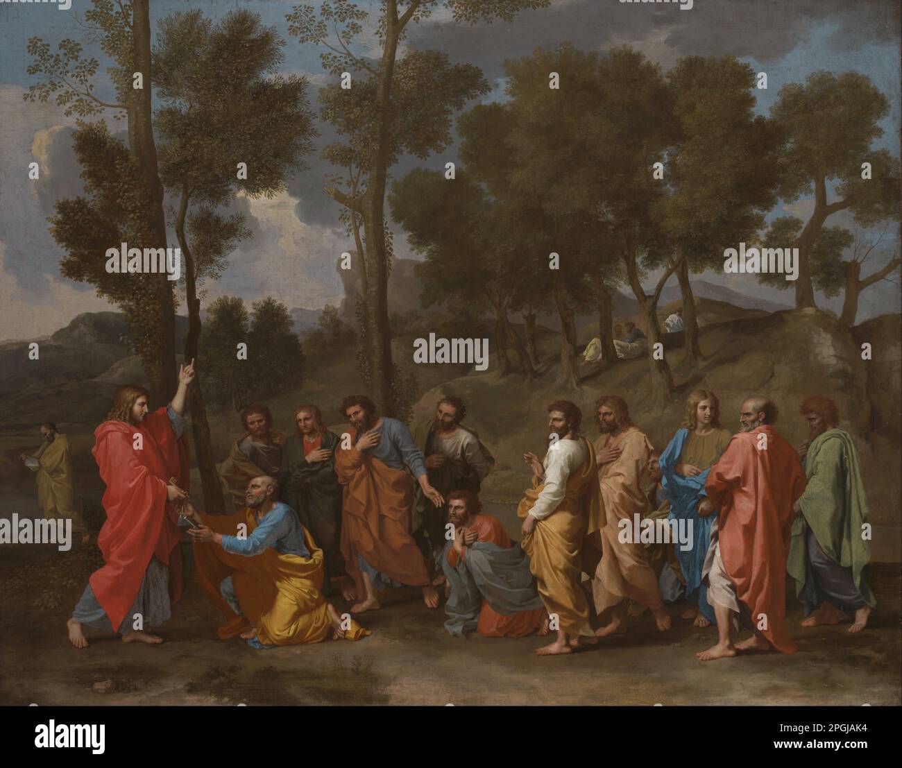 The Sacrament of Ordination (Christ presenting the Keys to Saint Peter ...