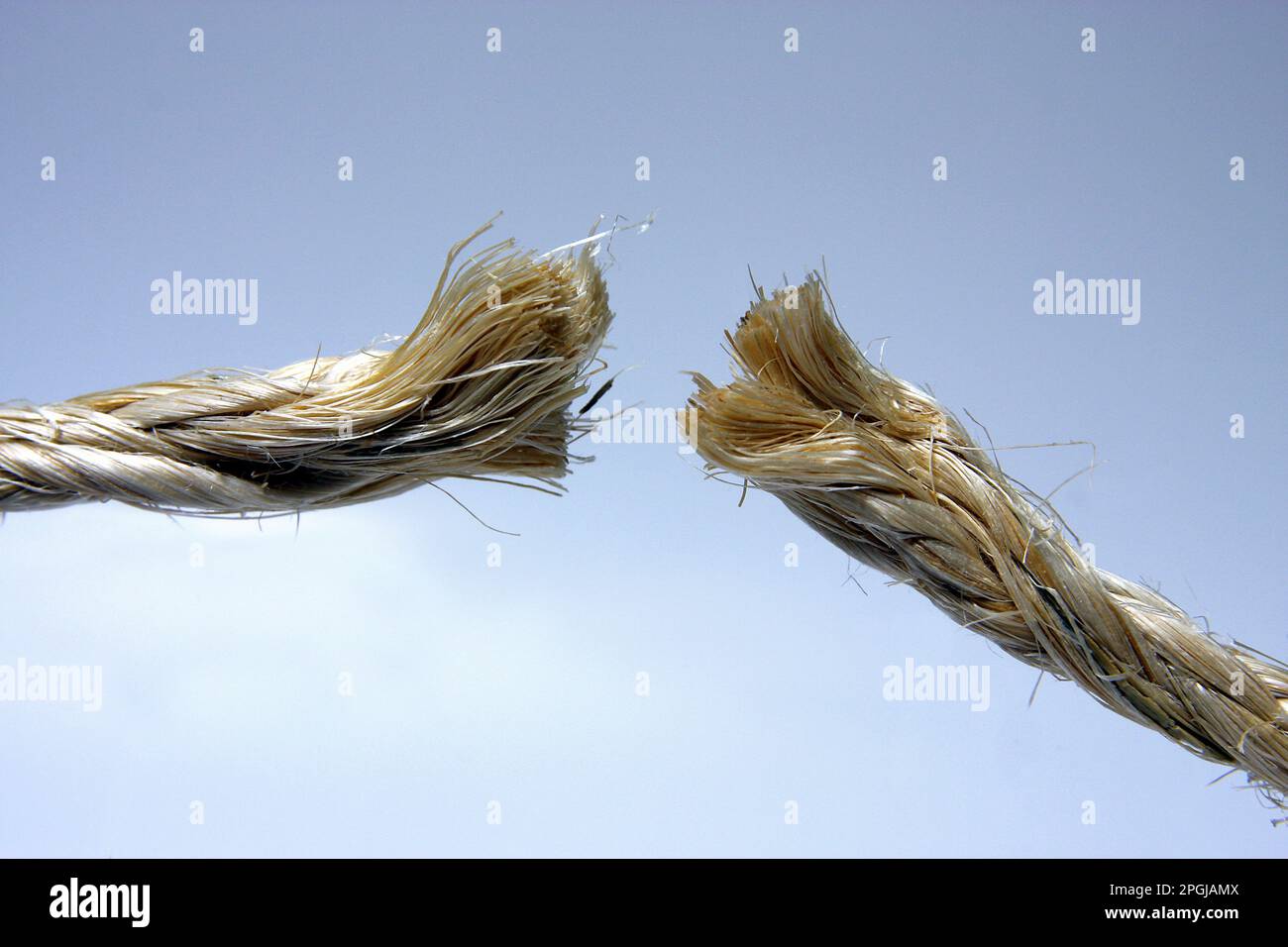 Torn rope hi-res stock photography and images - Alamy