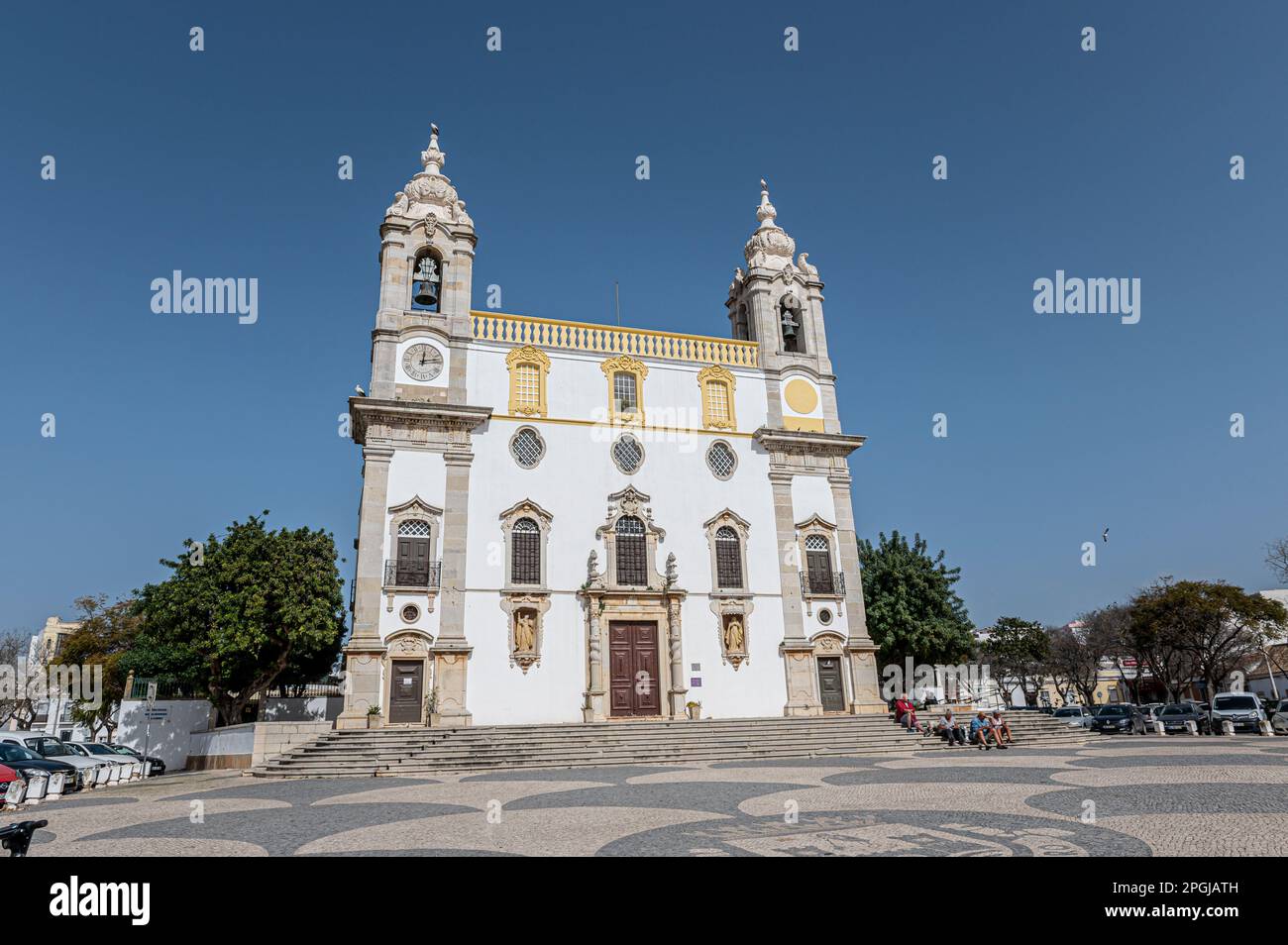 Carmo Church in Faro Portugal Stock Photo - Alamy