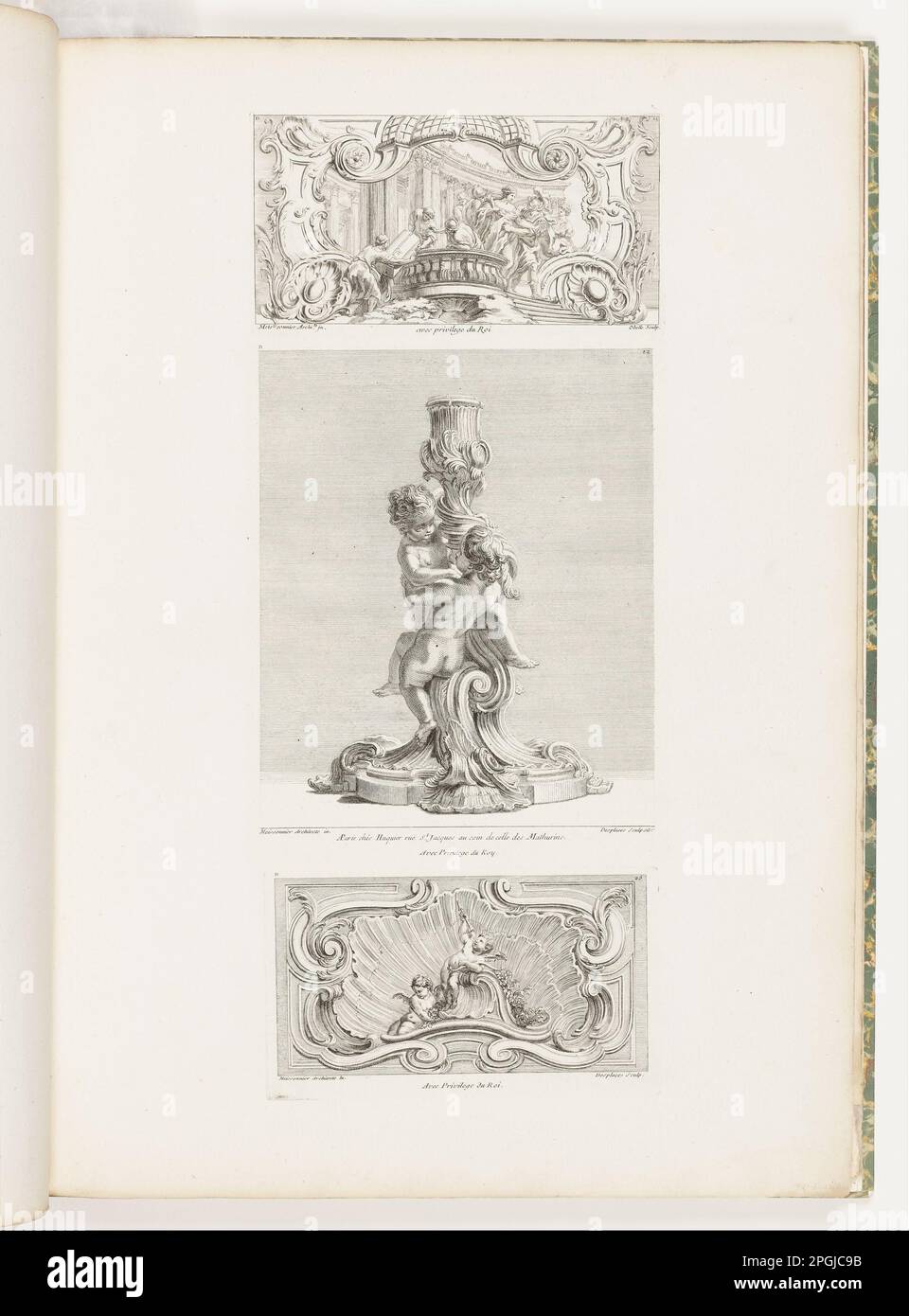 Ornament Panel Depicting the Abduction of Hélène, pl. 24 in Oeuvre de ...