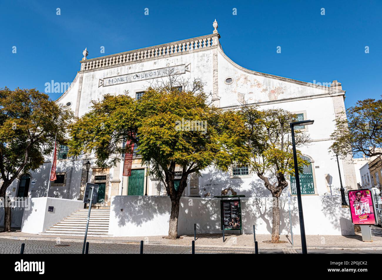 Teatro Lethes, Theatre in Faro P:ortugal Stock Photo - Alamy