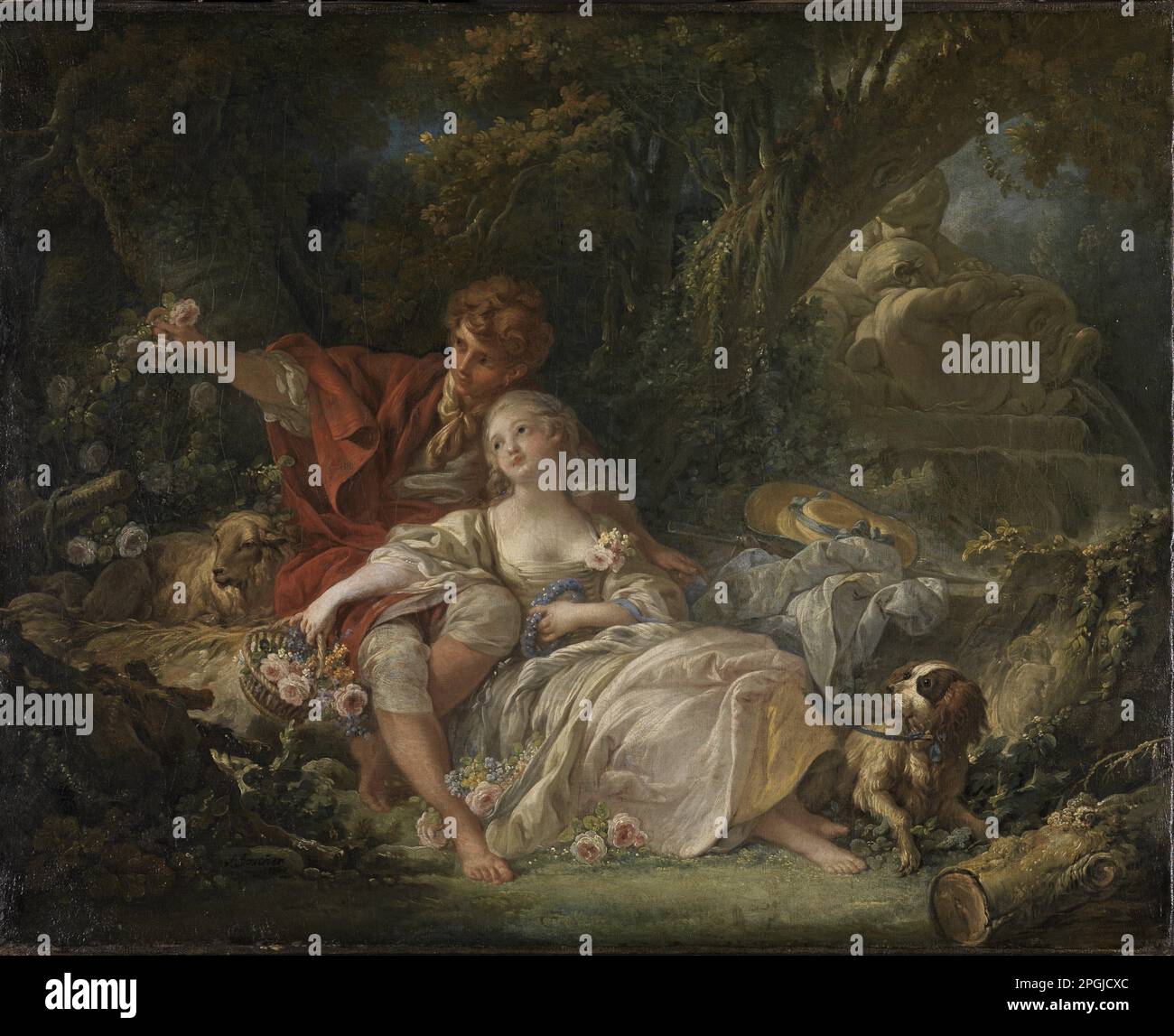 Boucher francois pastorale hi-res stock photography and images - Alamy