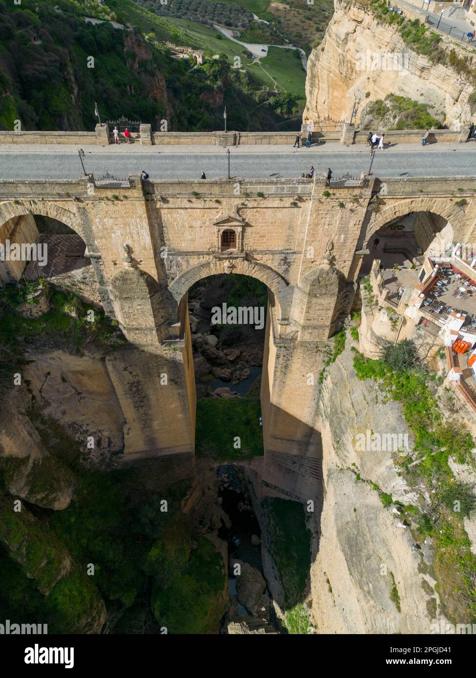 Ronda spain aerial view new hi-res stock photography and images - Alamy