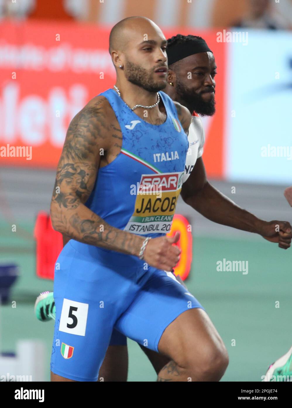 Lamont Marcell JACOBS of Italy and 60m Men Semi-Fina during the ...