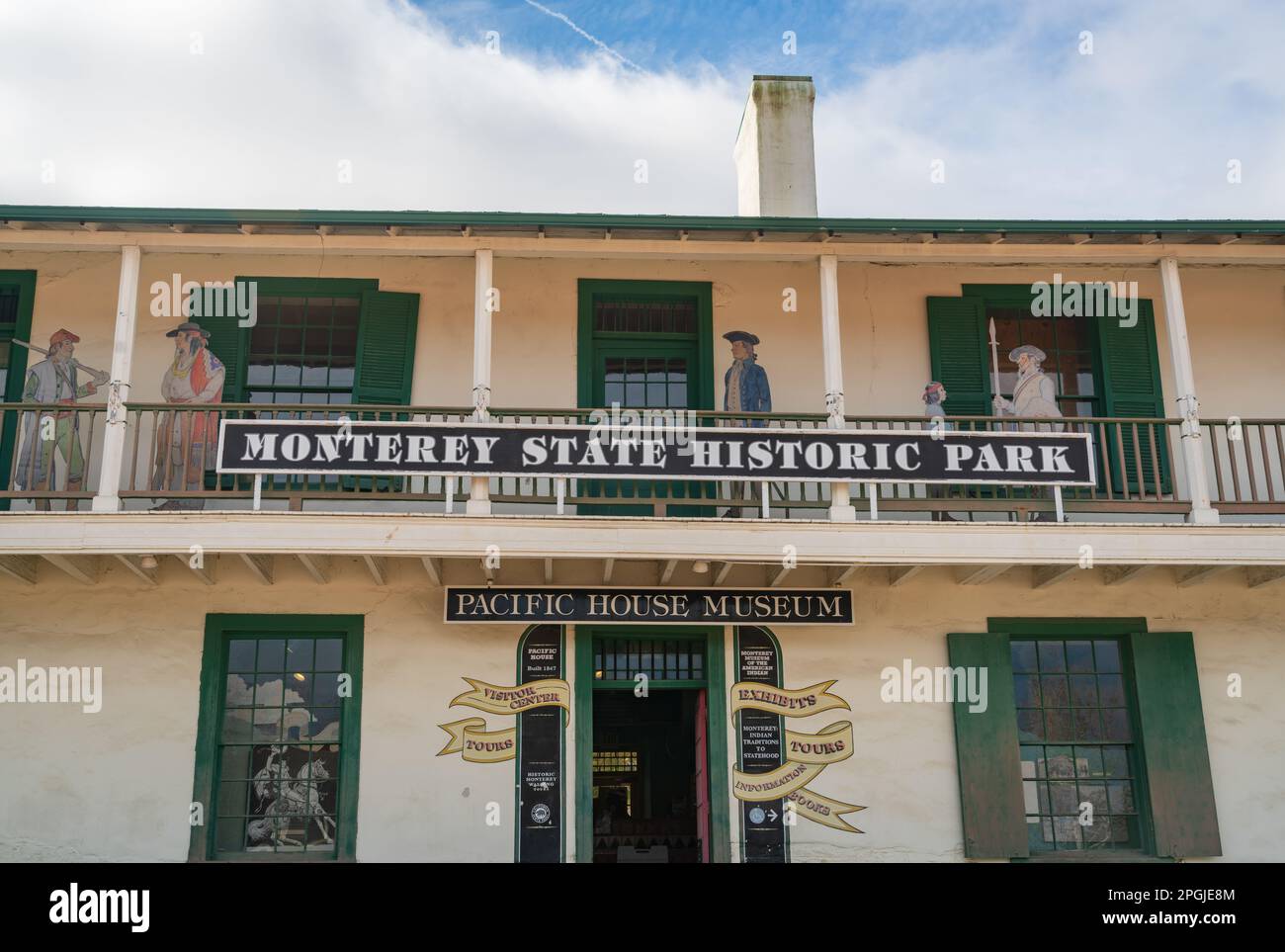 Monterey State Historic Park in California Stock Photo - Alamy