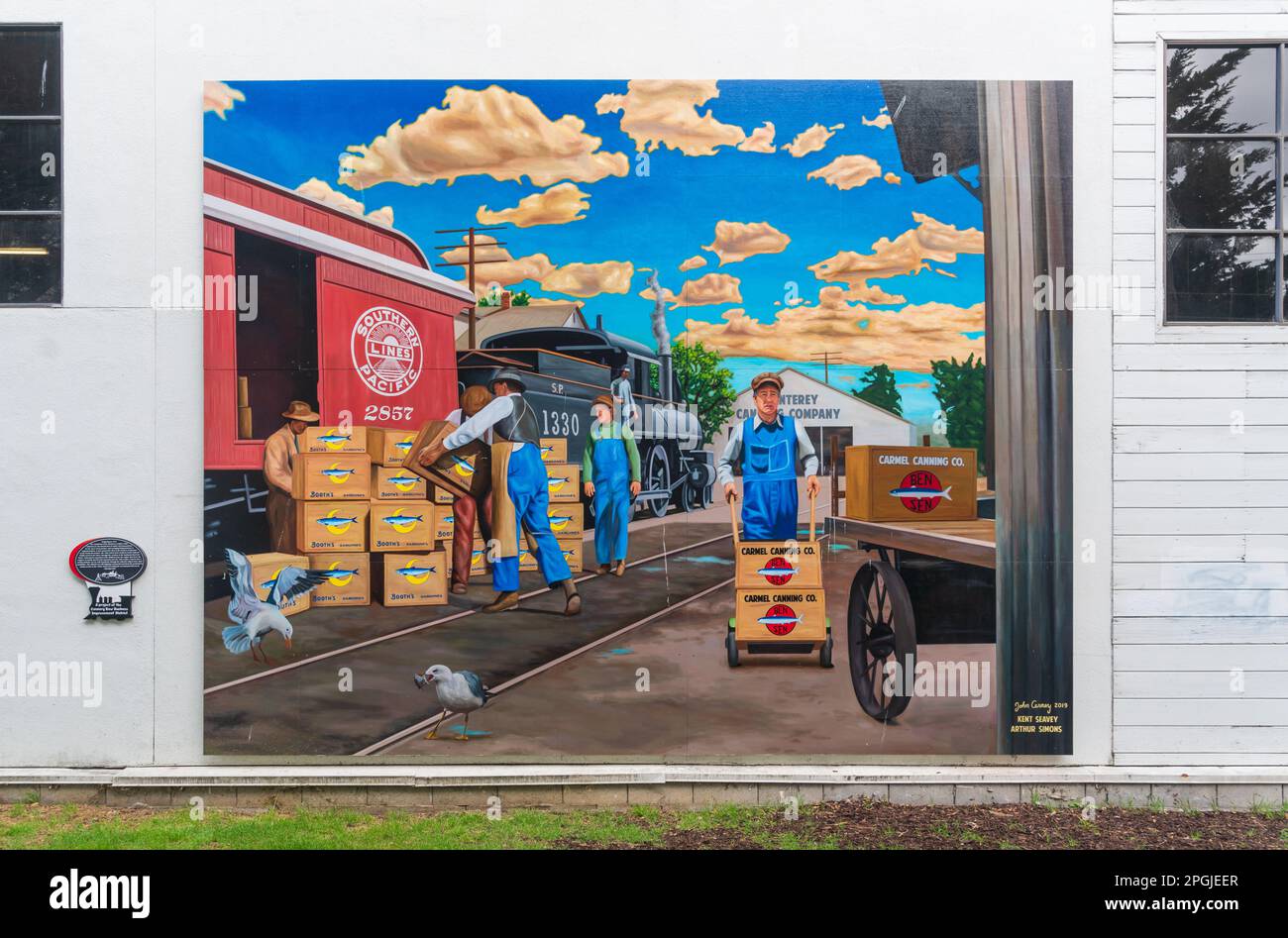 Monterey State Historic Park in California Stock Photo - Alamy