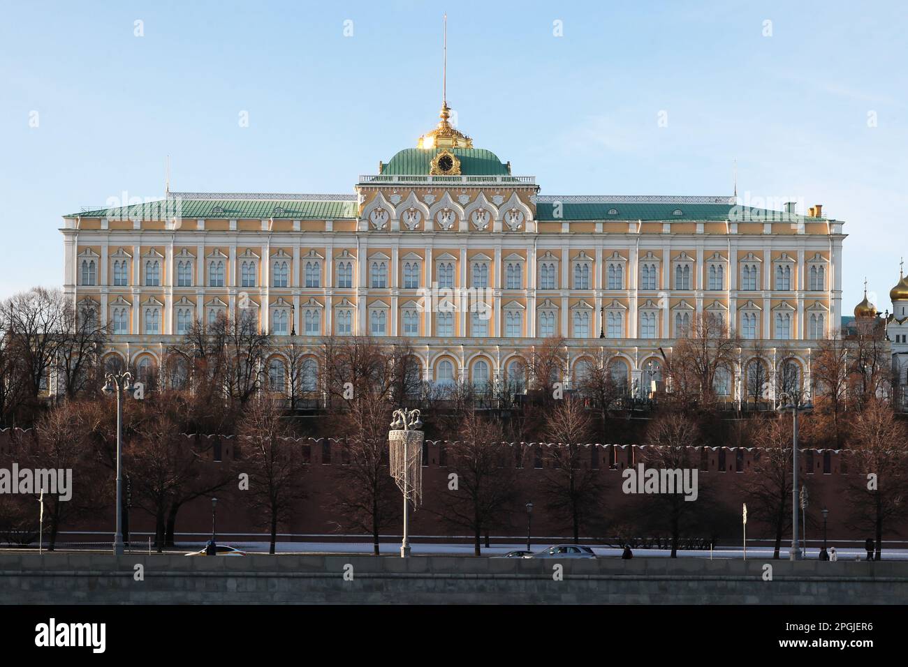 The Grand Kremlin Palace in Moscow Stock Photo - Alamy