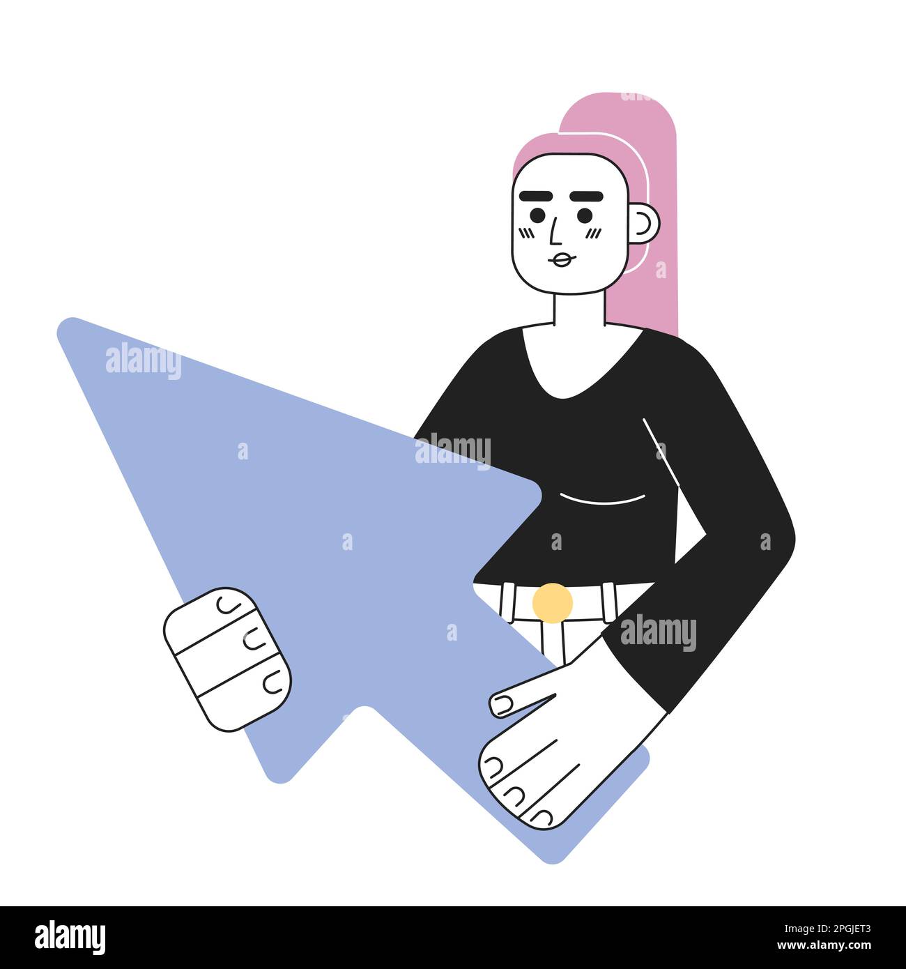 Cursor icon animation mouse hi-res stock photography and images - Alamy