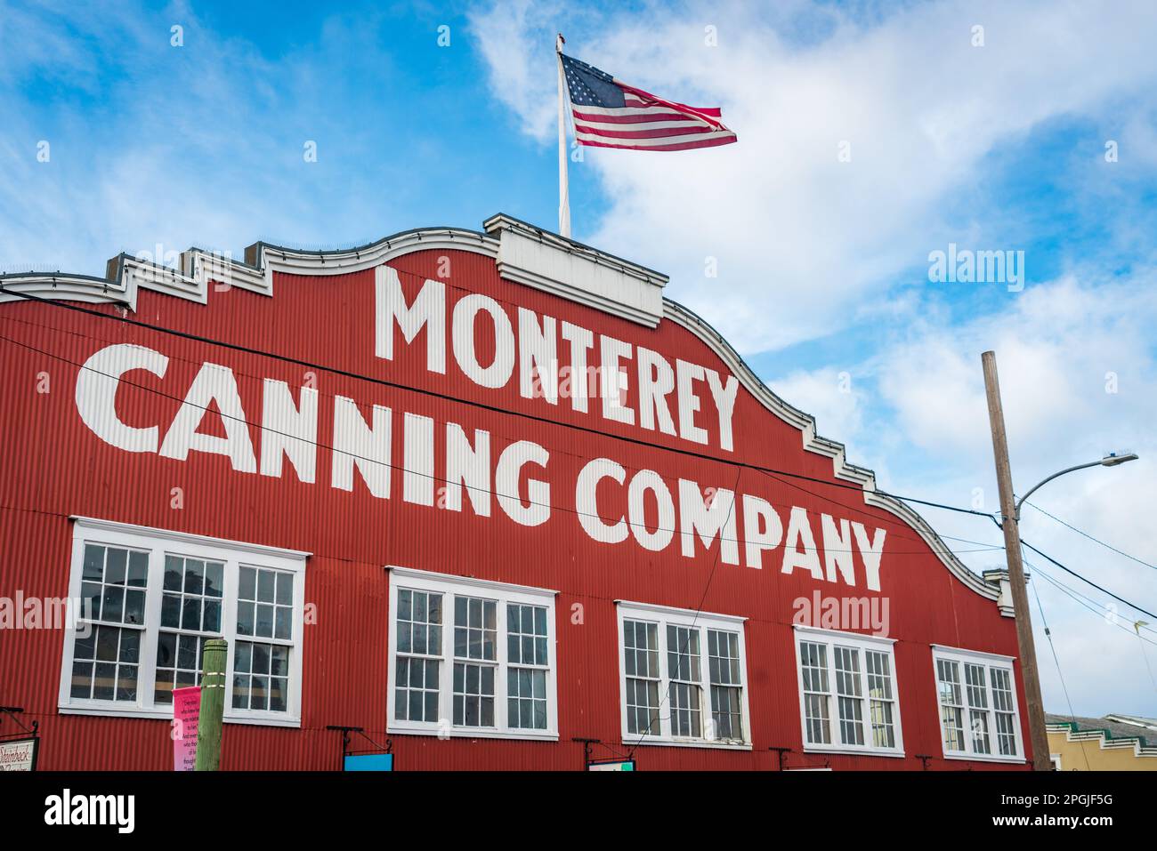 Cannery row history walk hi-res stock photography and images - Alamy