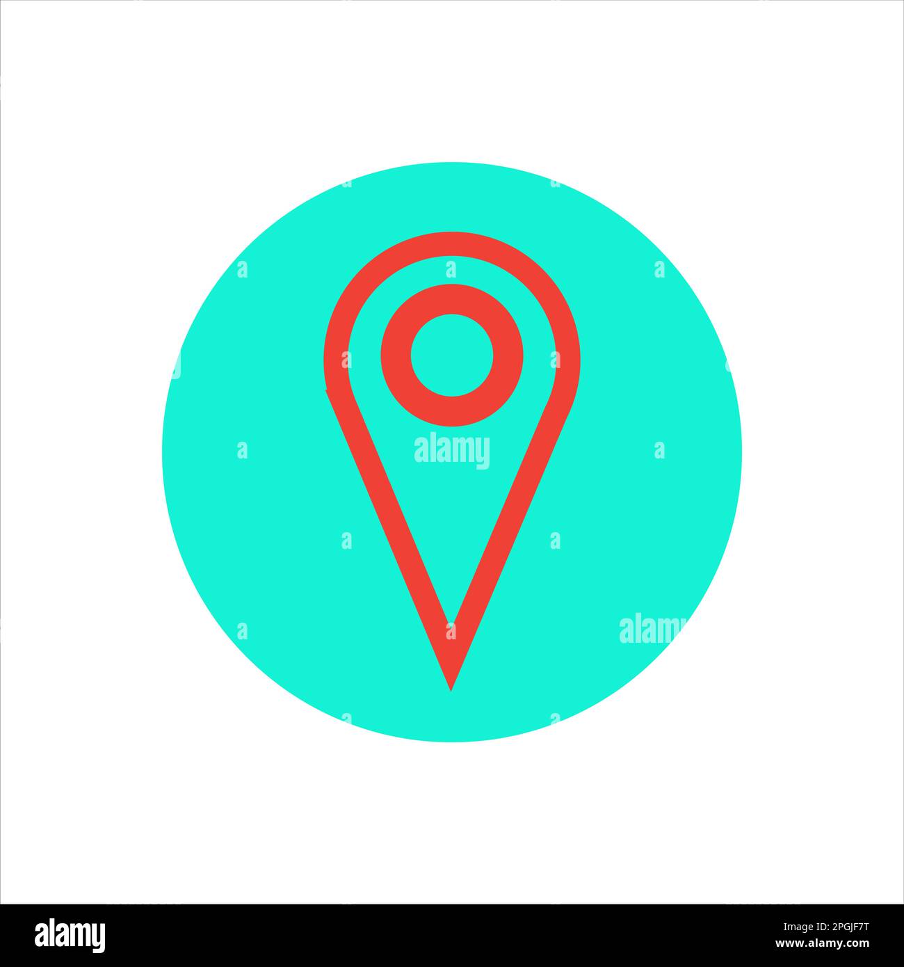 Map Icon Location Symbol Stock Photo - Alamy