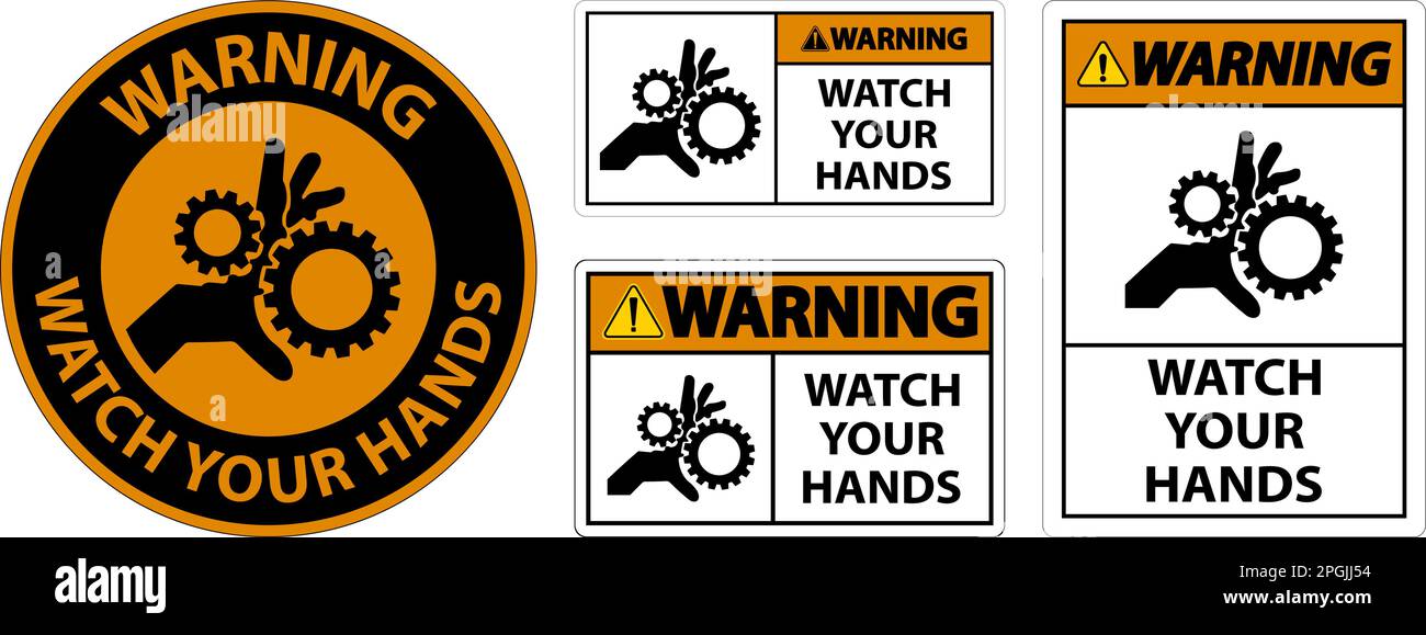 Universal warning sign Stock Vector Images - Alamy