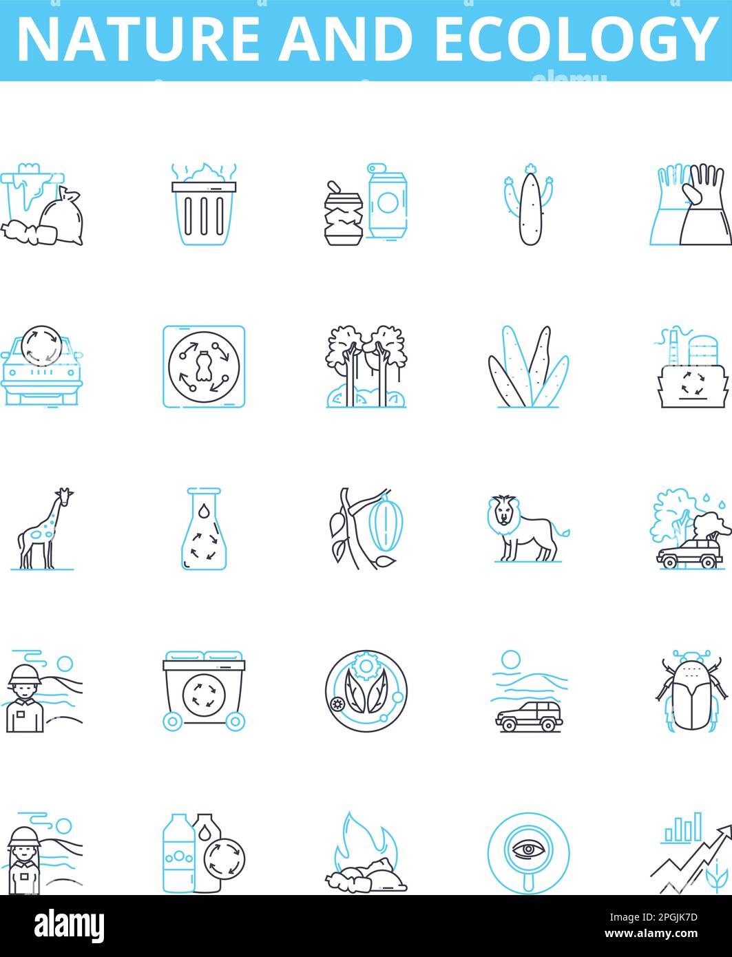 Nature and ecology vector line icons set. Ecology, Nature, Environment ... Nature and ecology vector line icons set. Ecology, Nature, Environment ...