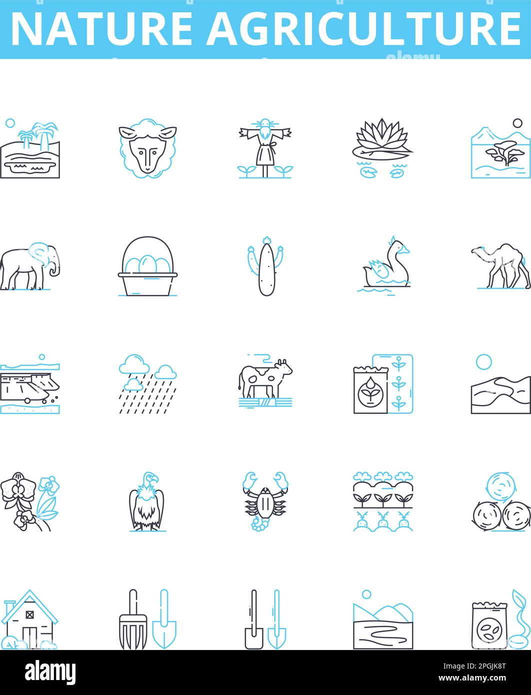 Nature agriculture vector line icons set. Farming, Agriculture, Nature ... Nature agriculture vector line icons set. Farming, Agriculture, Nature ...