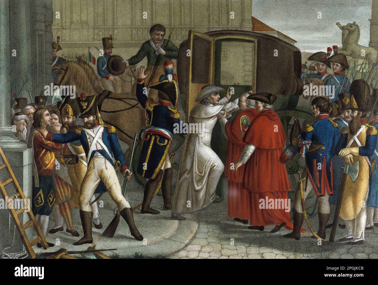 The arrest of pius vii hi-res stock photography and images - Alamy