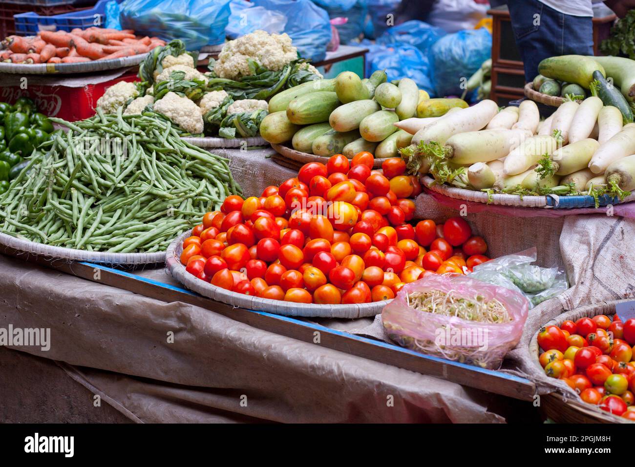 Farmers market in india hi-res stock photography and images - Alamy