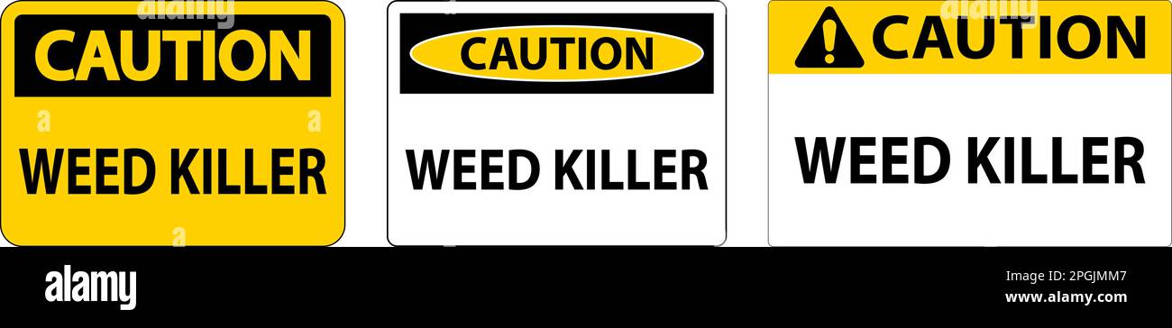 Herbicide on weeds Stock Vector Images - Alamy