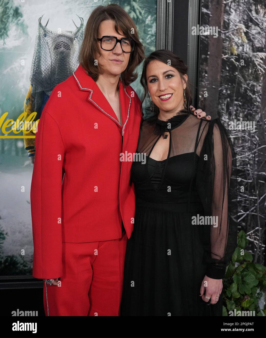 Los Angeles, USA. 22nd Mar, 2023. (L-R) Bart Nickerson and Ashley Lyle ...
