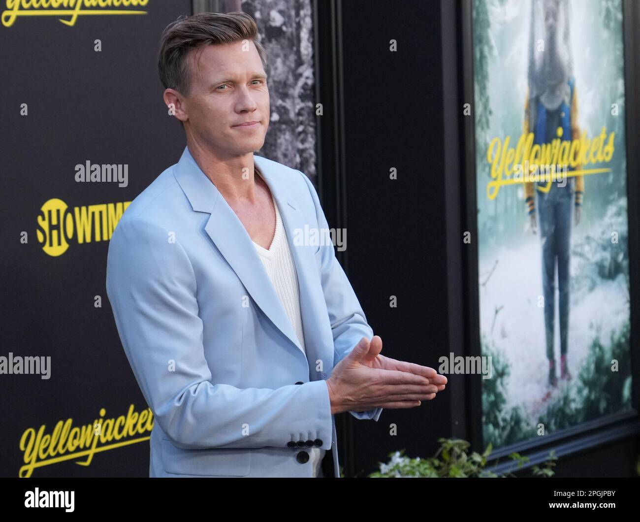 Warren Kole arrives at the Showtime's YELLOWJACKETS Season 2 World ...