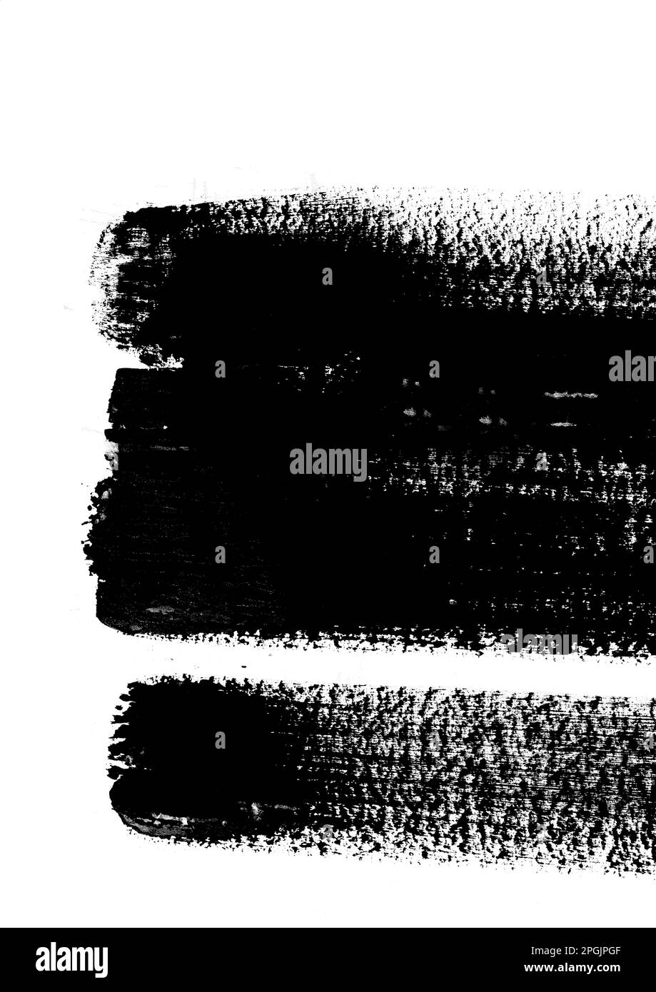 Illustrated brush stokes Stock Photo - Alamy