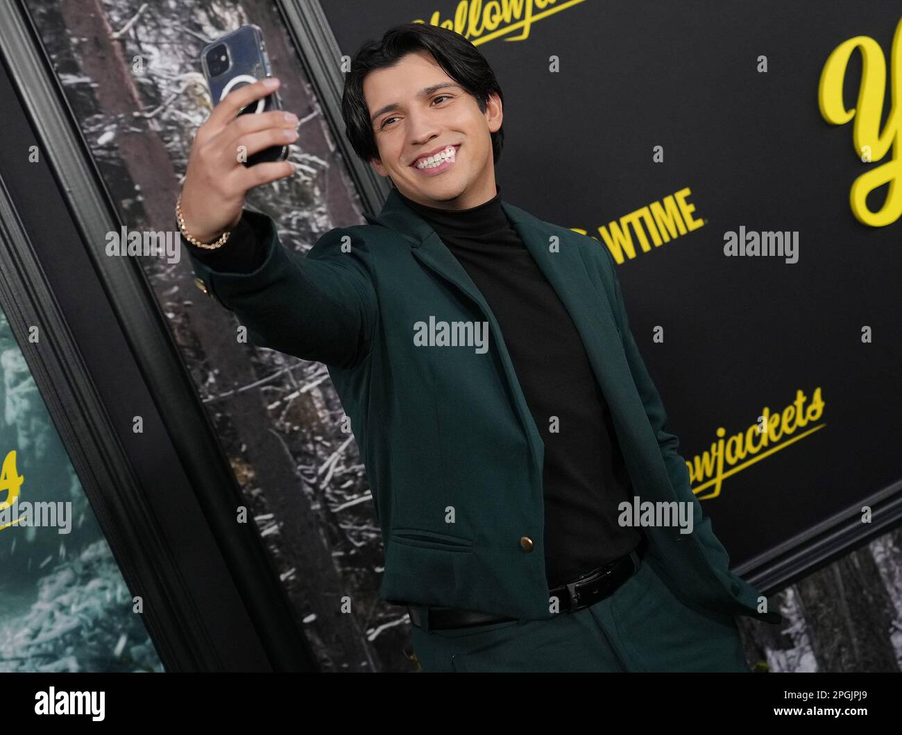 Kevin Alves arrives at the Showtime's YELLOWJACKETS Season 2 World ...