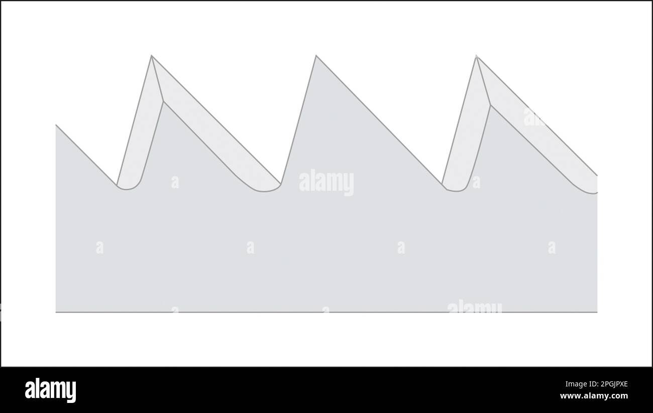 DK WW Saw Cross Cut Stock Photo - Alamy