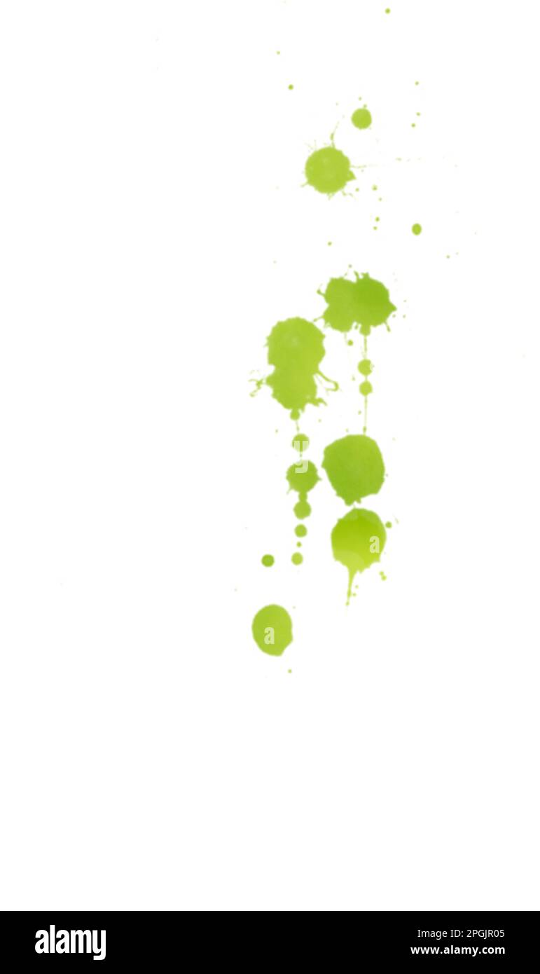 Green paint splash Stock Photo - Alamy