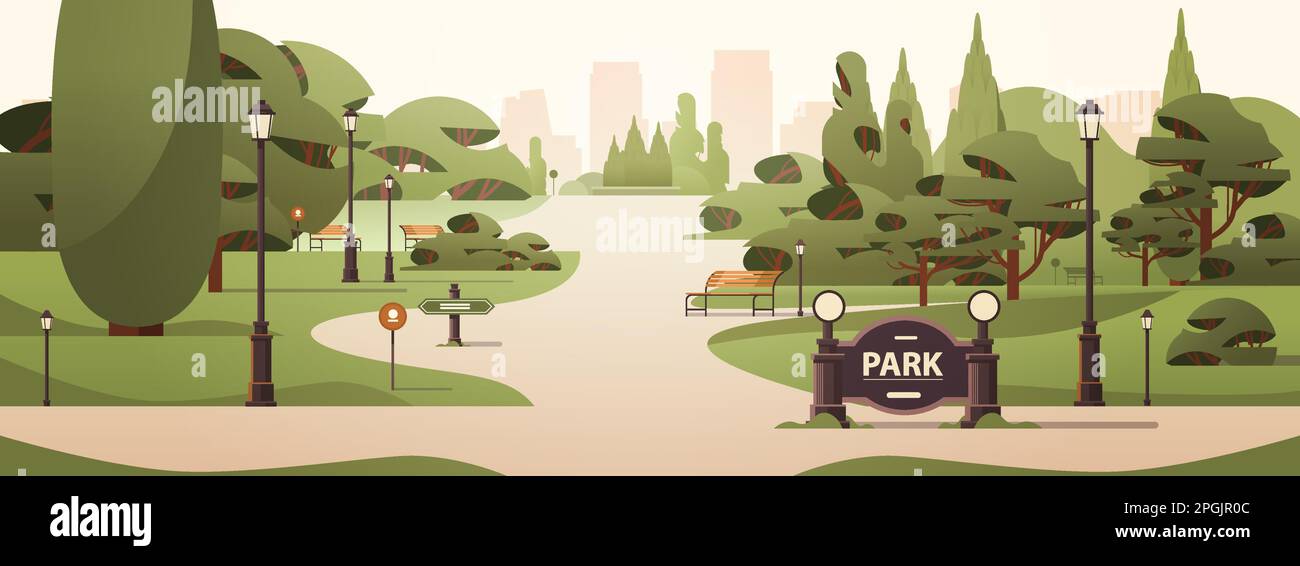 Horizontal park seat Stock Vector Images - Alamy