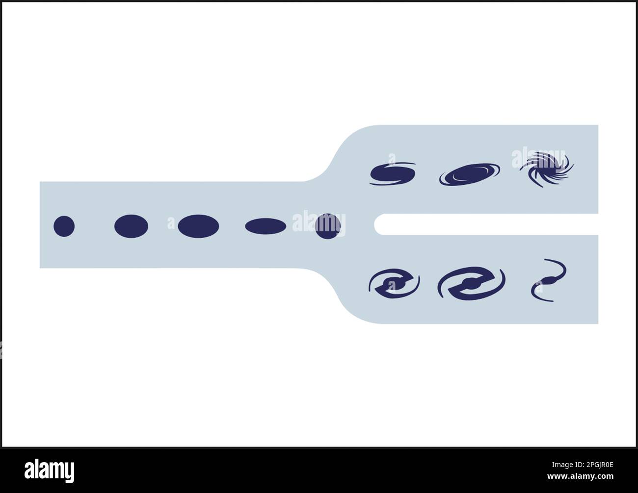 Hubble classification of galaxies hi-res stock photography and images ...