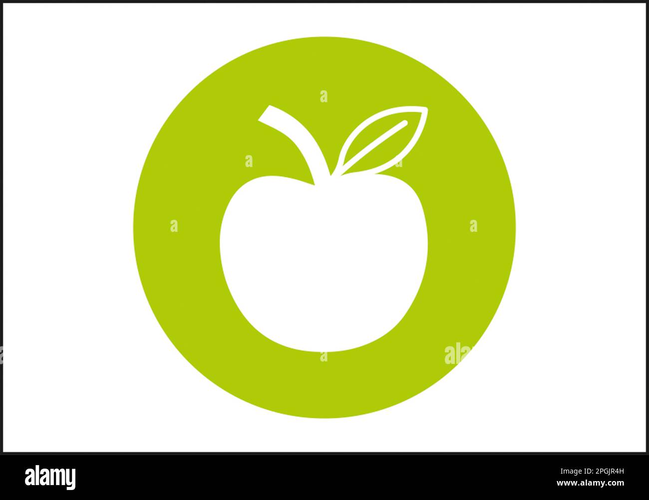 Apple eat logo hi-res stock photography and images - Alamy