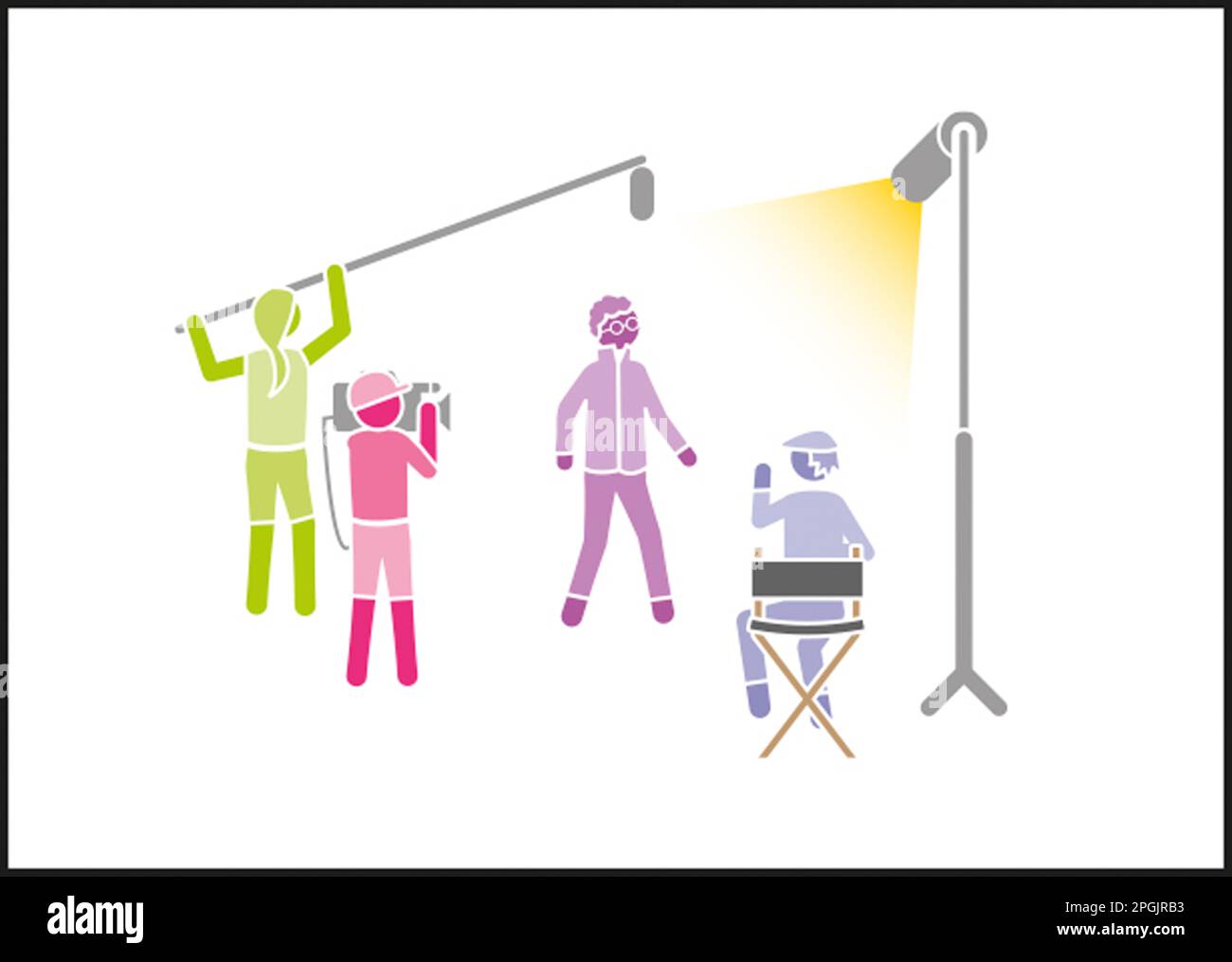 Filming actor set camera hi-res stock photography and images - Alamy