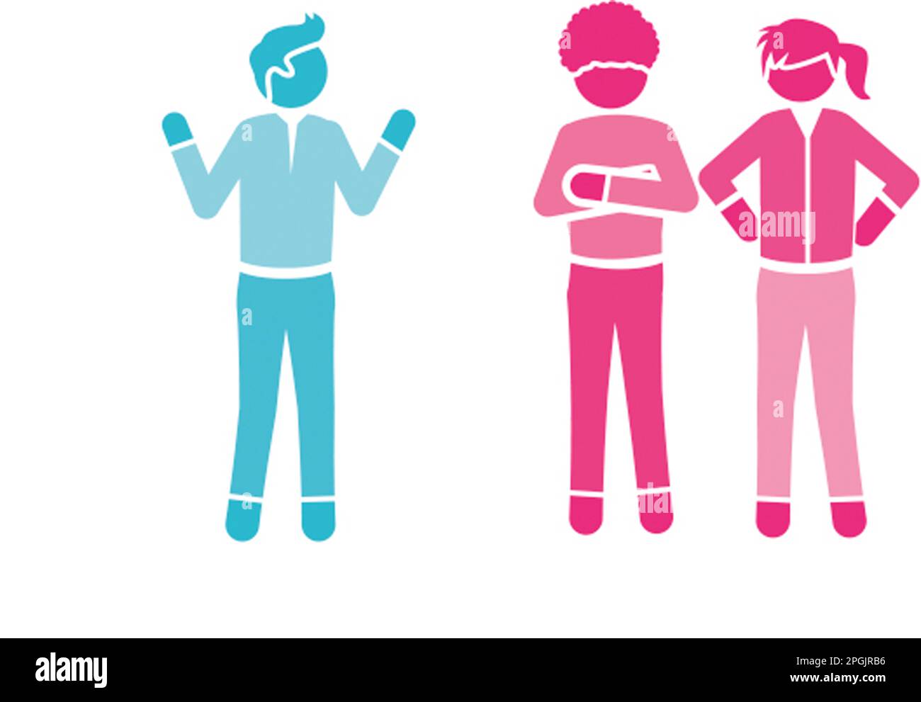 Talking frustrated Cut Out Stock Images & Pictures - Alamy