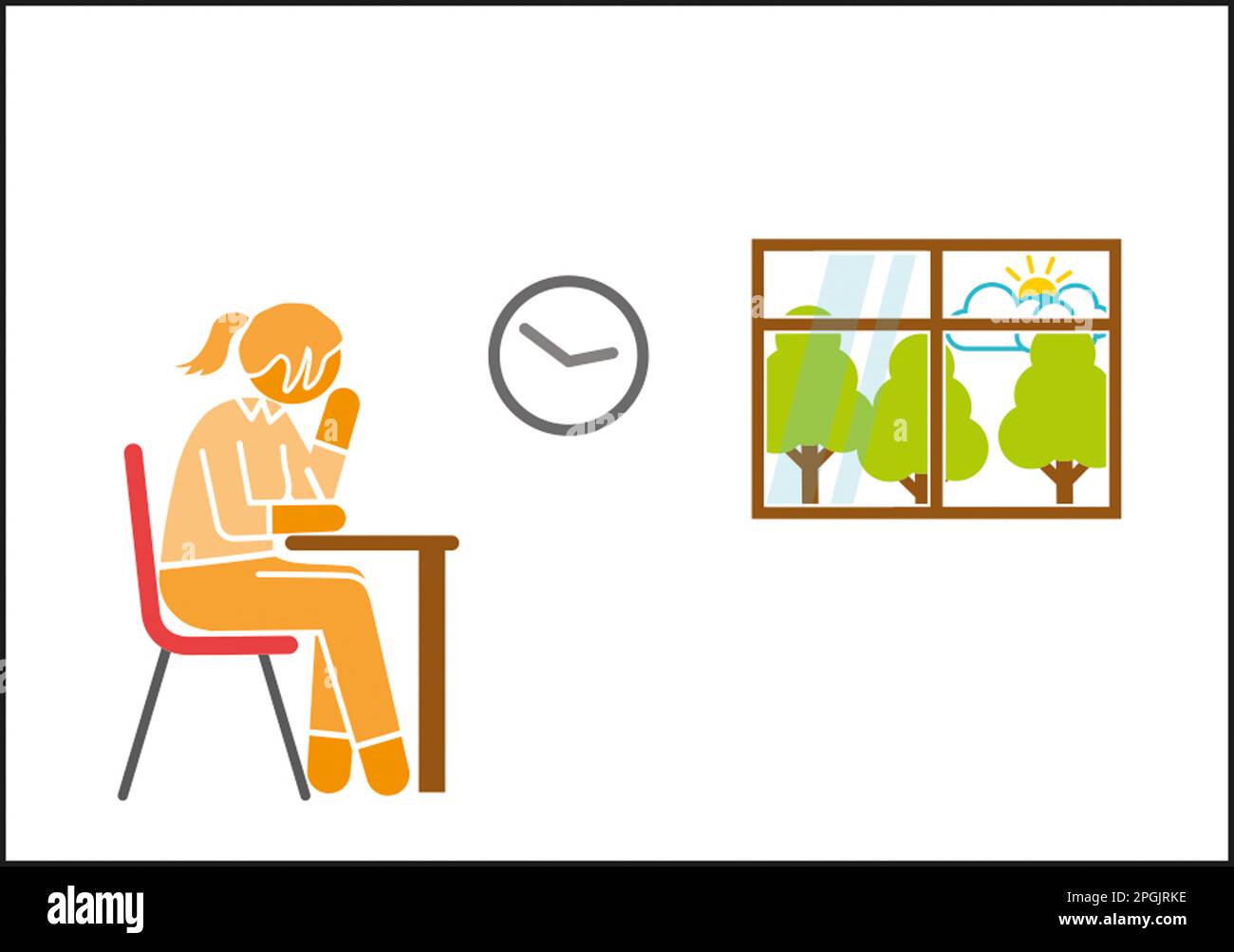 School Detention Clipart