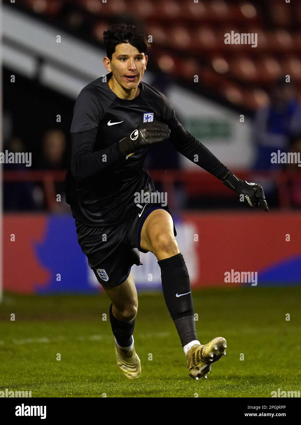 England goalkeeper James Beadle during the UEFA European Under-19 ...