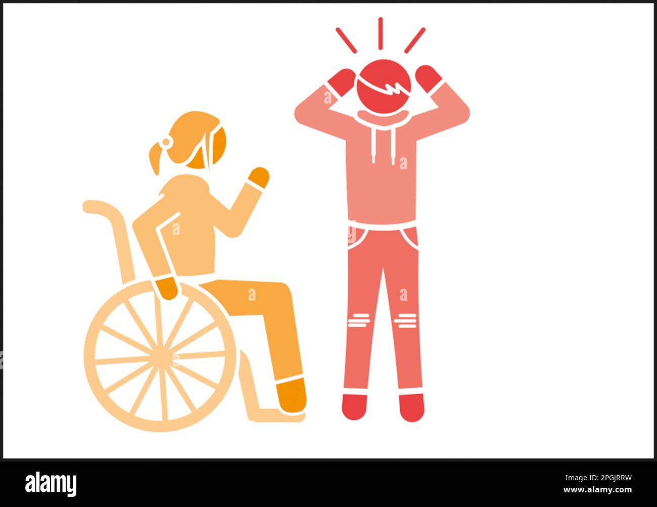 Argument between two people Stock Photo - Alamy