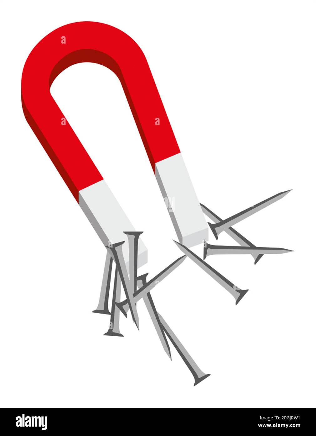 Magnetic attraction poles hi-res stock photography and images - Alamy