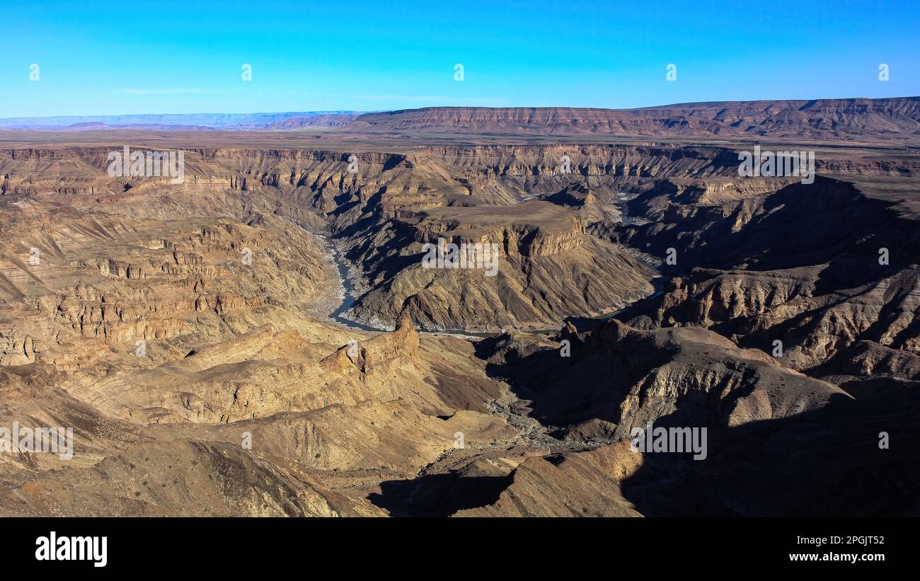 Fishriver viewpoint namibia desert hi-res stock photography and images ...