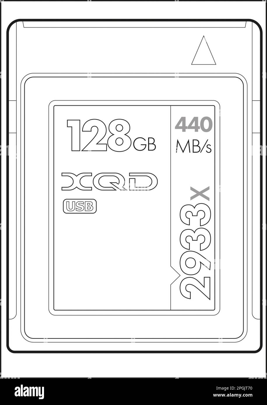 XQD Memory Card Stock Photo - Alamy