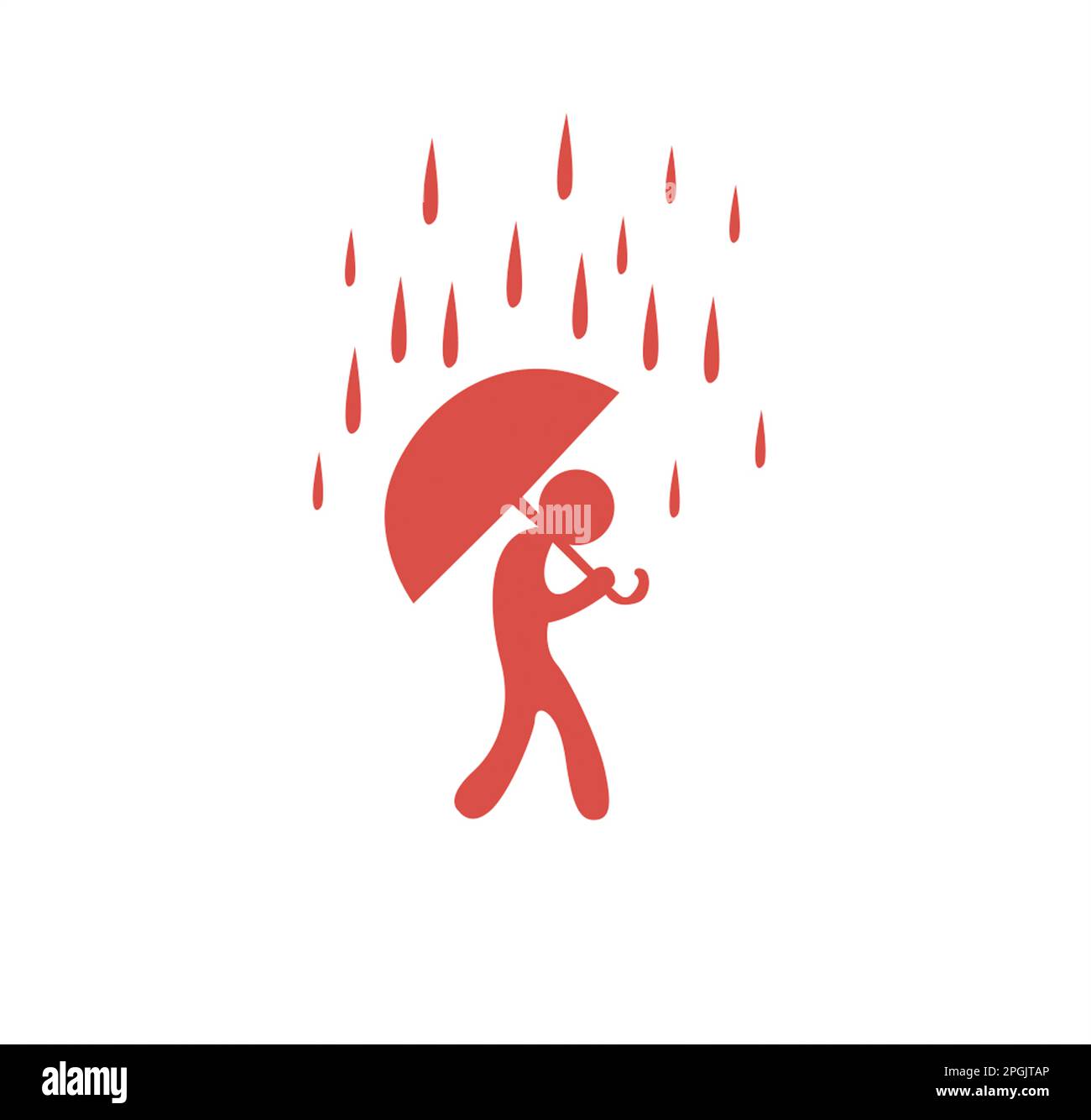 Rain symbols Cut Out Stock Images & Pictures - Alamy