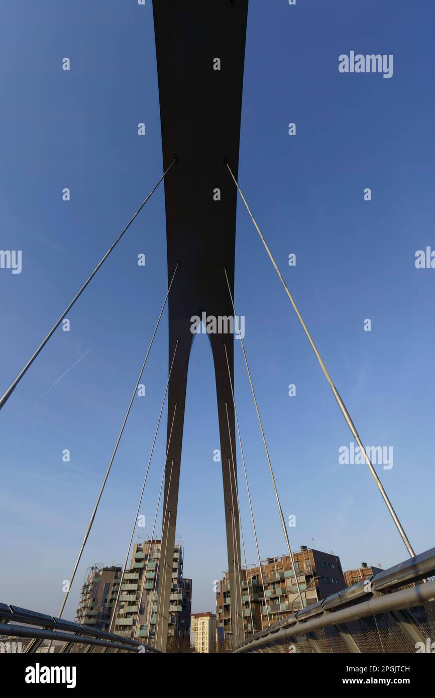 Modern buildings at Portello Park in Milan, Lombardy, Italy Stock Photo ...