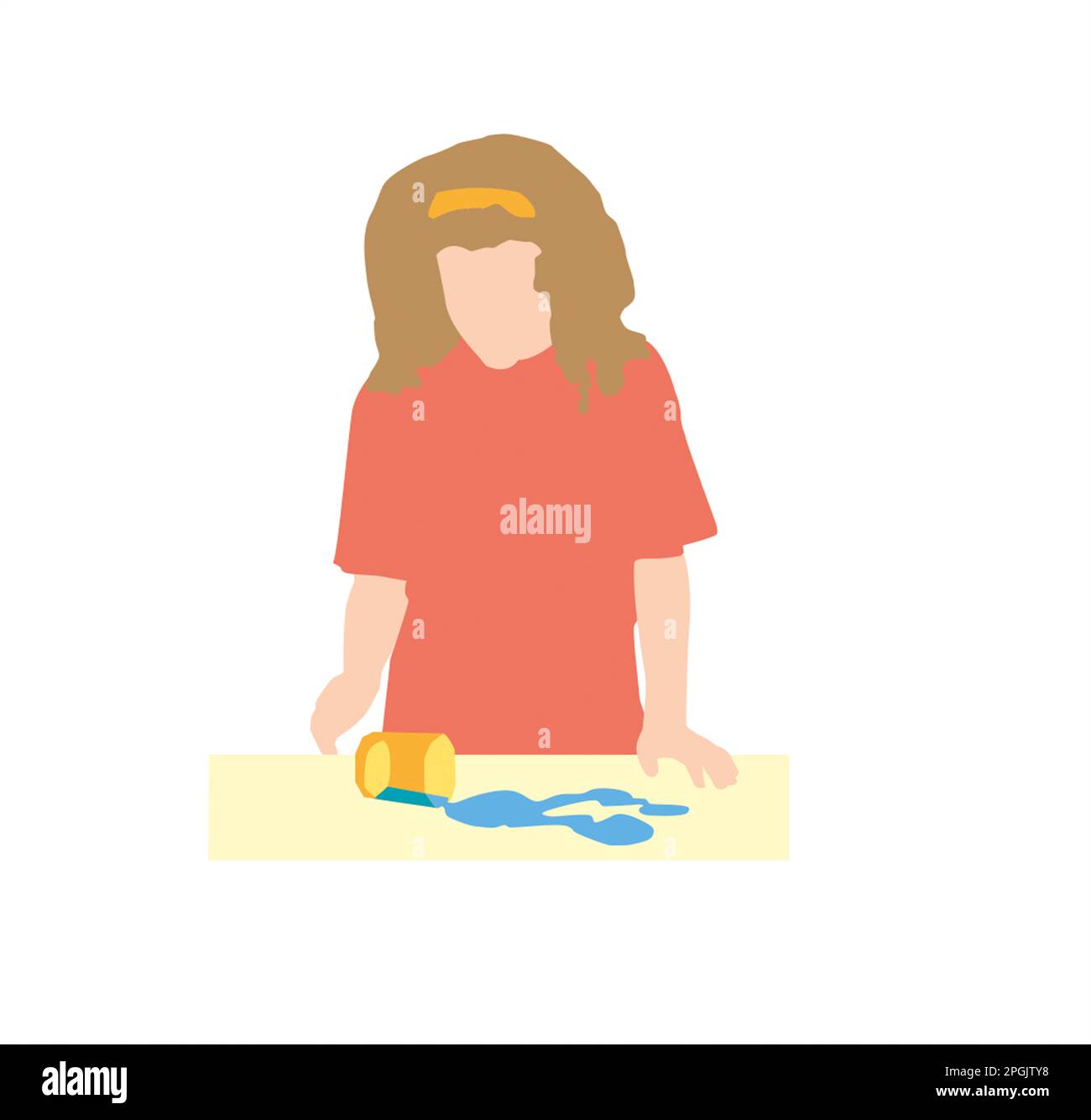 Spill illustration hi-res stock photography and images - Alamy