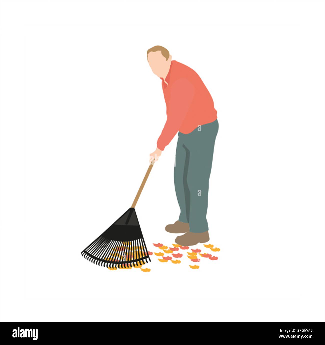 Rake symbols hi-res stock photography and images - Alamy