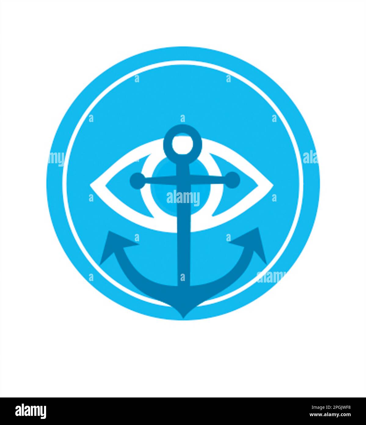 Anchor sign Cut Out Stock Images & Pictures - Alamy