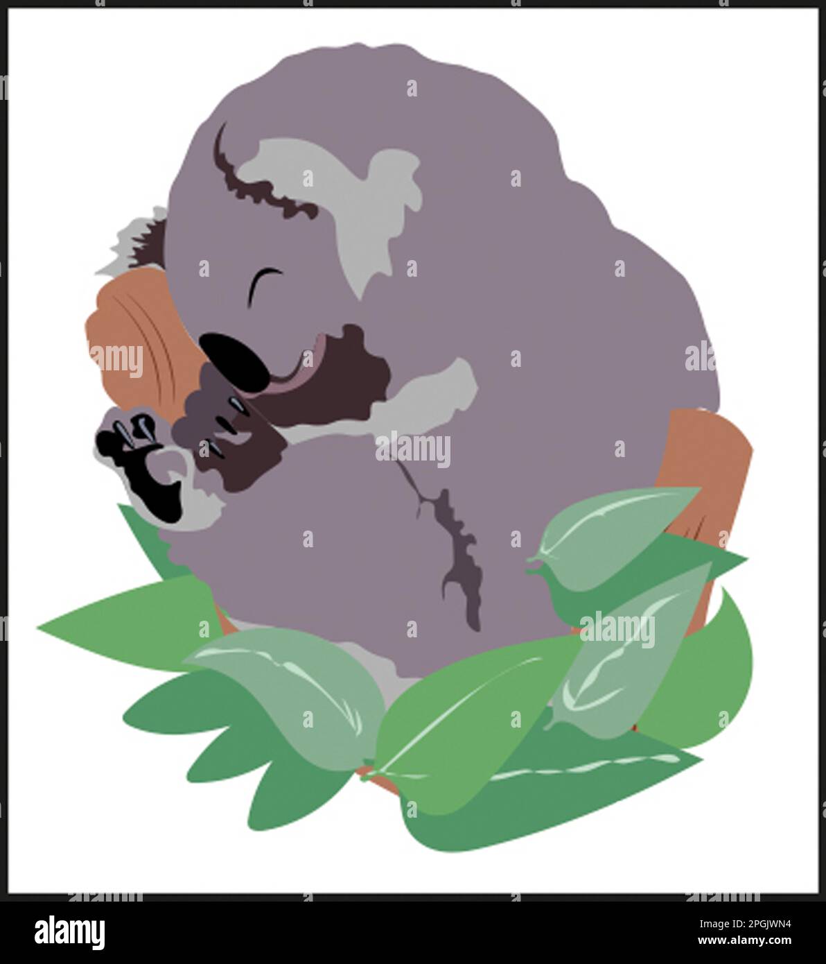 Koala nature graphic hi-res stock photography and images - Alamy