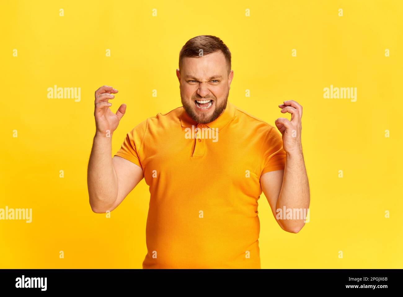 Roaring beard hi-res stock photography and images - Alamy