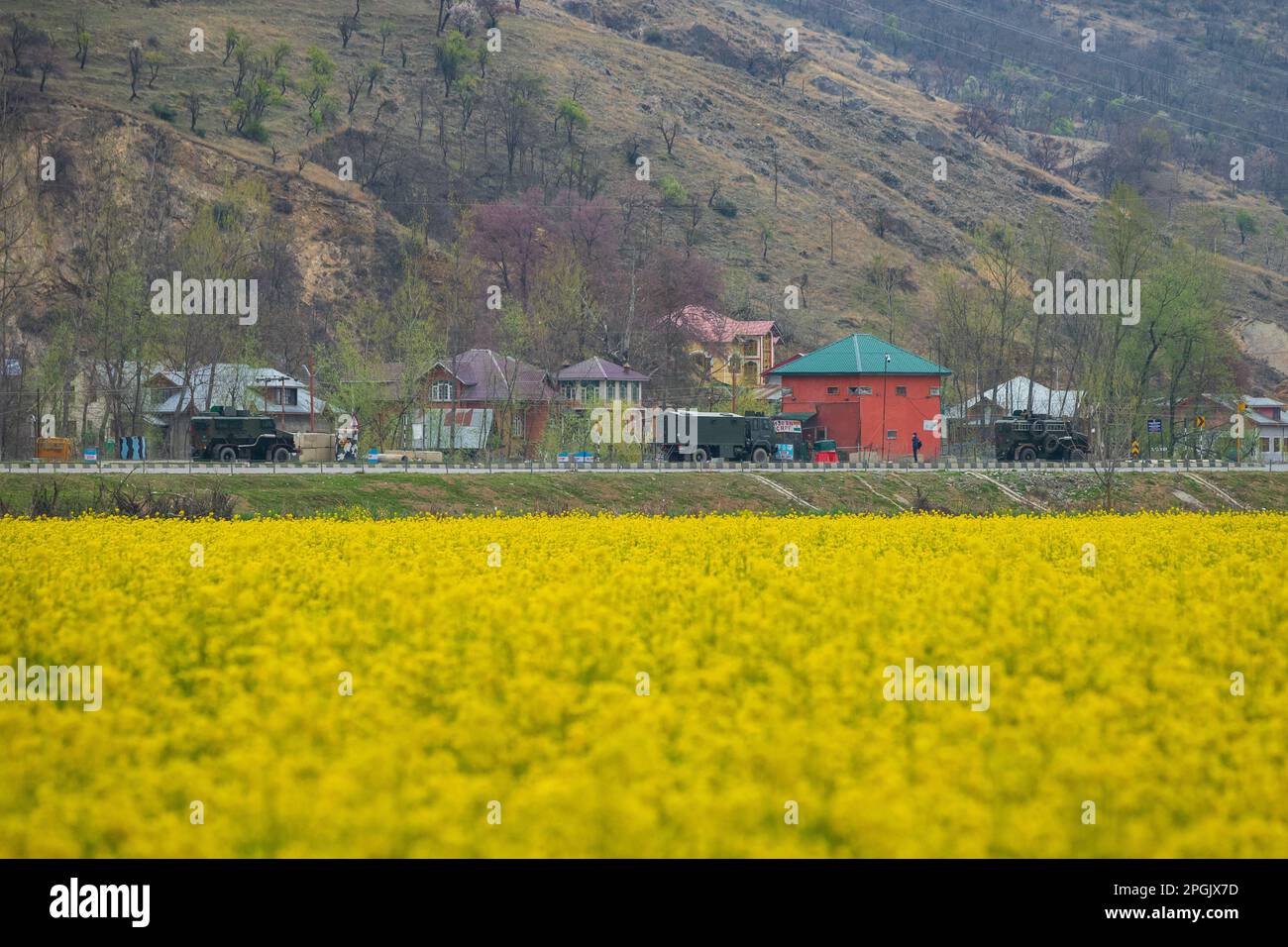 Indian army vehicles hi-res stock photography and images - Alamy